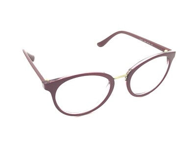 VOGUE VO 5167 2555 Women's Maroon Round Eyeglasses Frames 50-20 140 | eBay