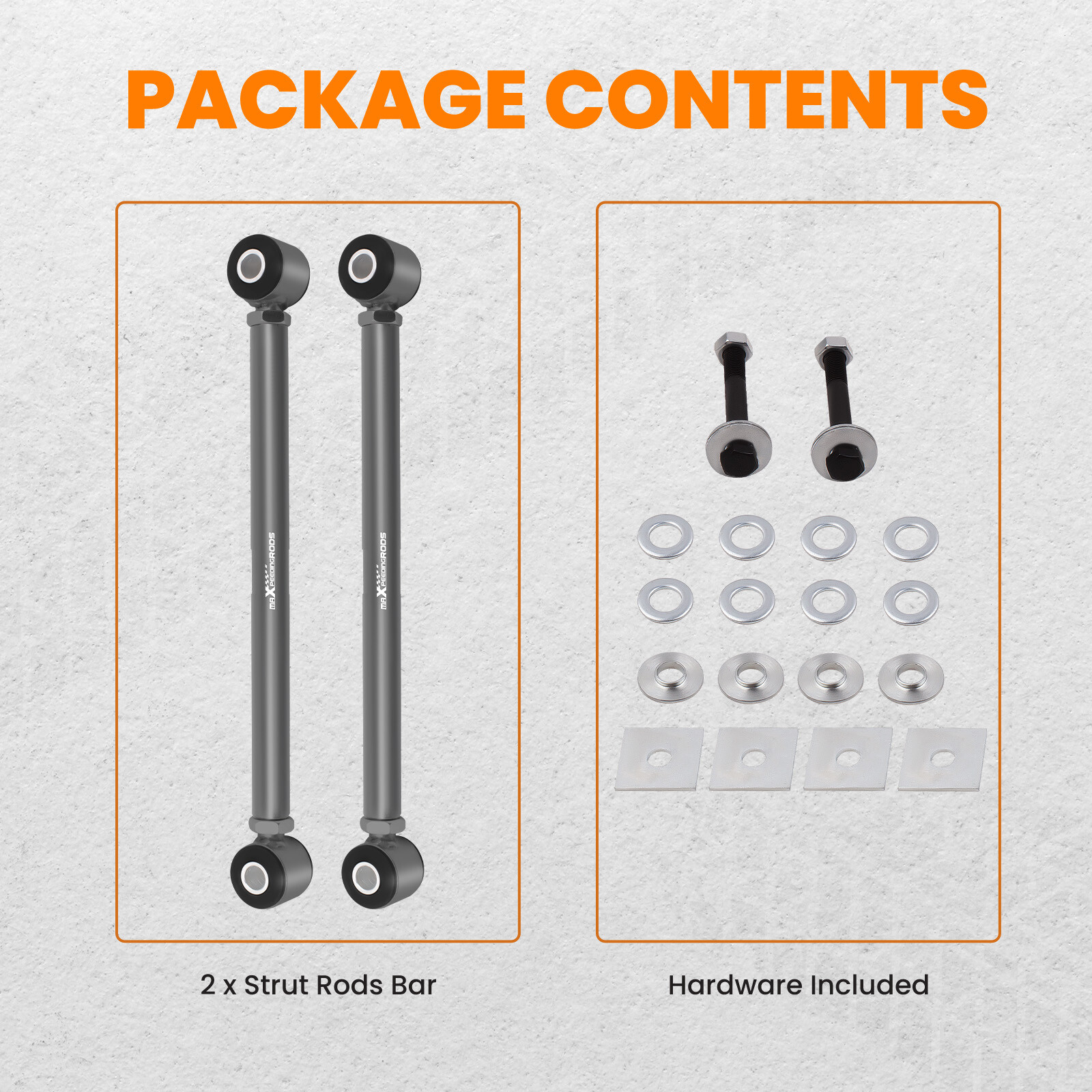 Adjustable Rear Strut Rods Bar Kit for 1963-1979 Chevrolet Corvette ...