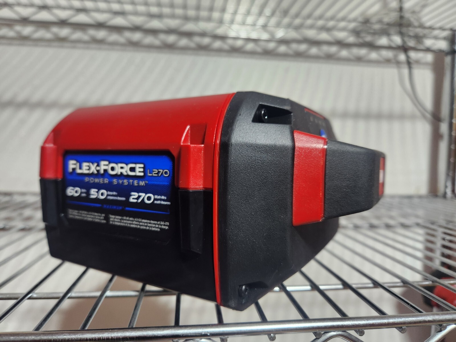 Toro Flex-Force Power System Lithium-Ion Battery 60V Max 5.0 Ah 270 Wh ...