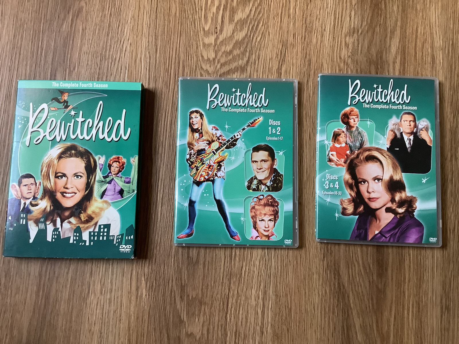 Bewitched complete 2nd, 3rd, 4th seasons DVDs (read 3rd season ...