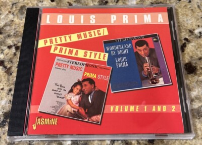 LOUIS PRIMA PRETTY MUSIC -- PRIMA STYLE, VOLS. 1-2 CD. EXCELLENT ...