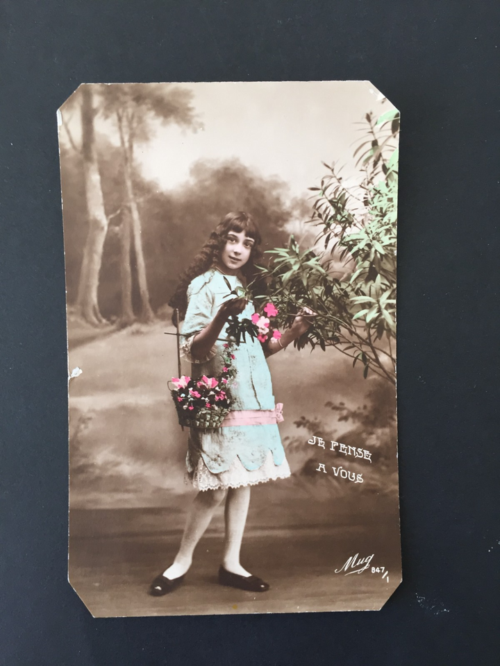 T GB 1916 ARMY POST OFFICE S.15 PMK ON POSTCARD CENSOR 4389 TO EVESHAM ...