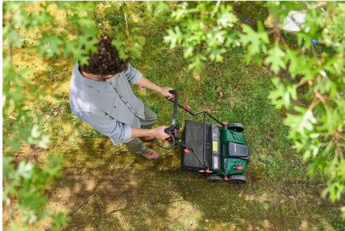 Parkside Electric 1800w Scarifier Aerator 50L collection 3-year ...