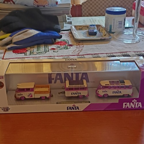 M2 Machines Fanta Volkswagen Van 1:64 White Purple Diecast 750 | eBay