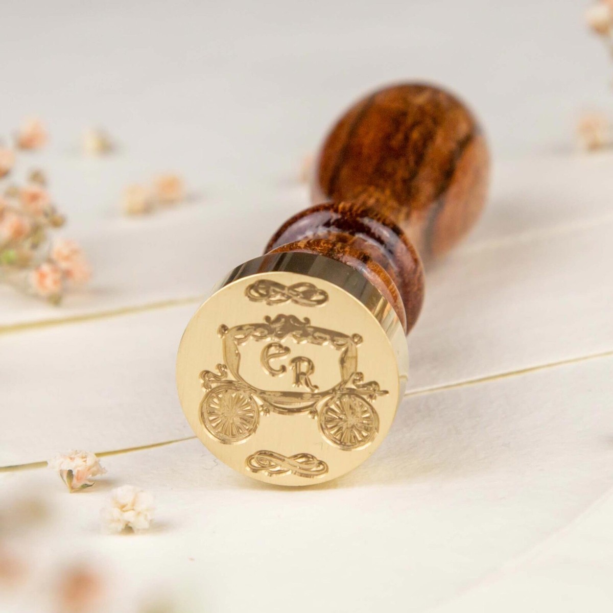 Vintage Invitations With Wax Seal