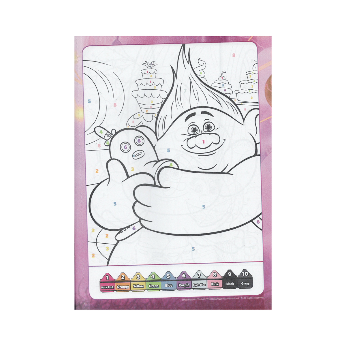 Trolls Holiday Coloring Pages Trolls Holiday Imagine Ink | Imagineink