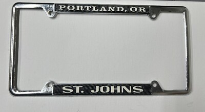 Portland Oregon St. John’s License Plate Frame | eBay