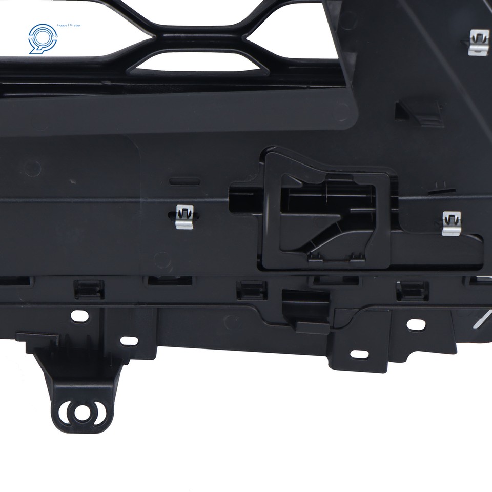 For Chevrolet Blazer LT 2023-2024 Black+Chrome Molding Trim Front Upper ...