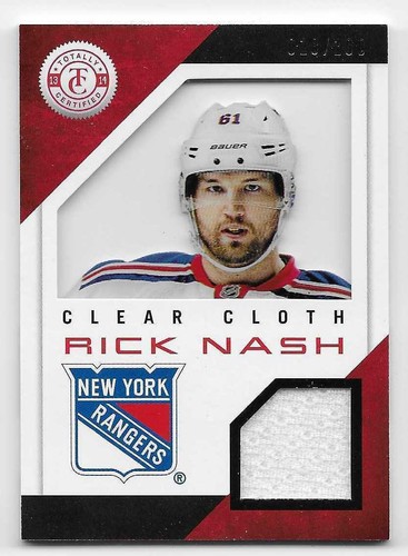 13/14 TOTALLY CERTIFIED CLEAR CLOTH JERSEY /100 (#CLAB-CLWC) U-Pick ...