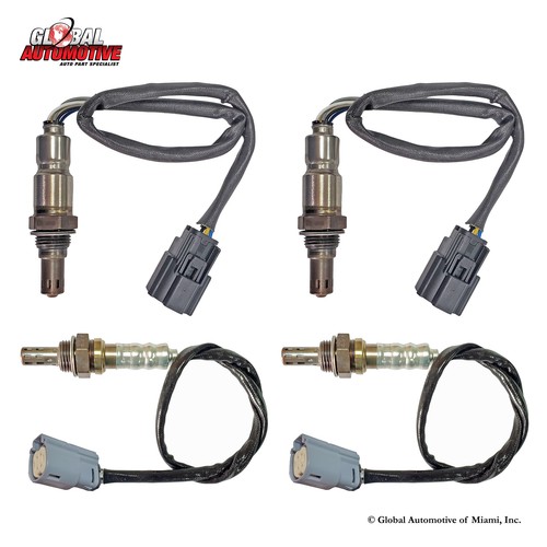 Set of 4 Bosch Oxygen O2 Sensor for 2016-2019 Ford Explorer V6 3.5L Non ...