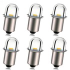 6X 18V P13.5S White LED Flashlight Bulbs for For RYOBI ONE+ XPR18 P700 ...