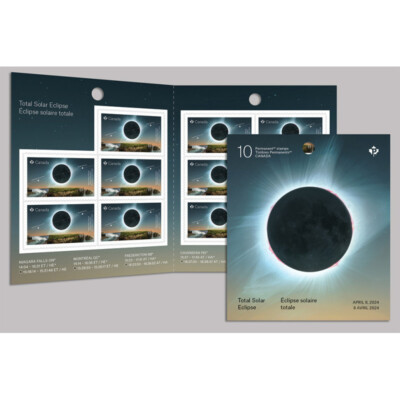 FR7001 - 2024 Canada Total Solar Eclipse April 8 - Booklet | eBay
