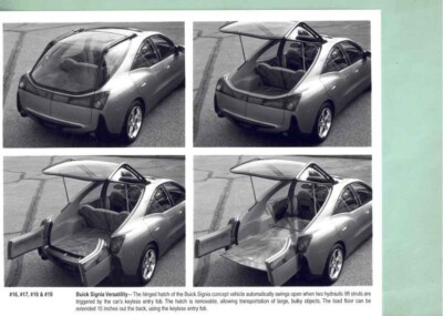 Photo de presse / press photo original Buick Signia concept 1998 | eBay