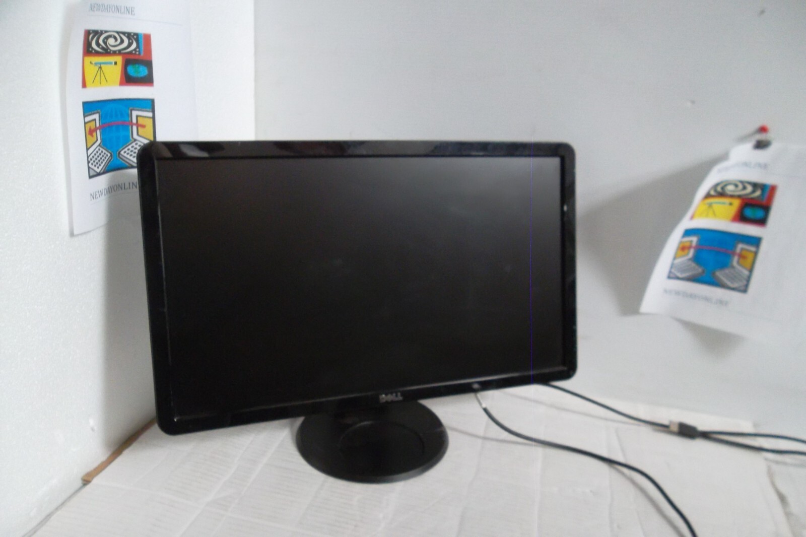 Dell S2409wb 24" 1920 X 1080 HDMI DVI VGA Widescreen LCD Monitor Y183D ...