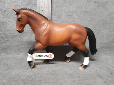 Schleich Hanoverian Bay Mare Dressage | eBay