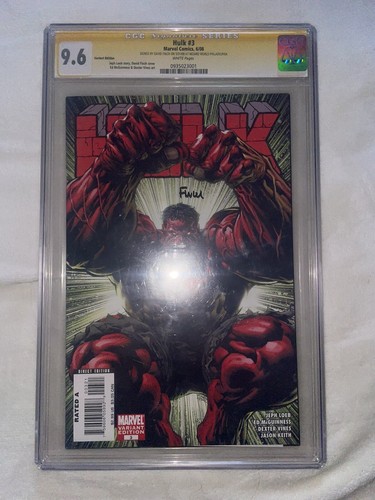 Hulk #3 CGC 9.6, Signed David Finch, Variant Cover 2008 | eBay