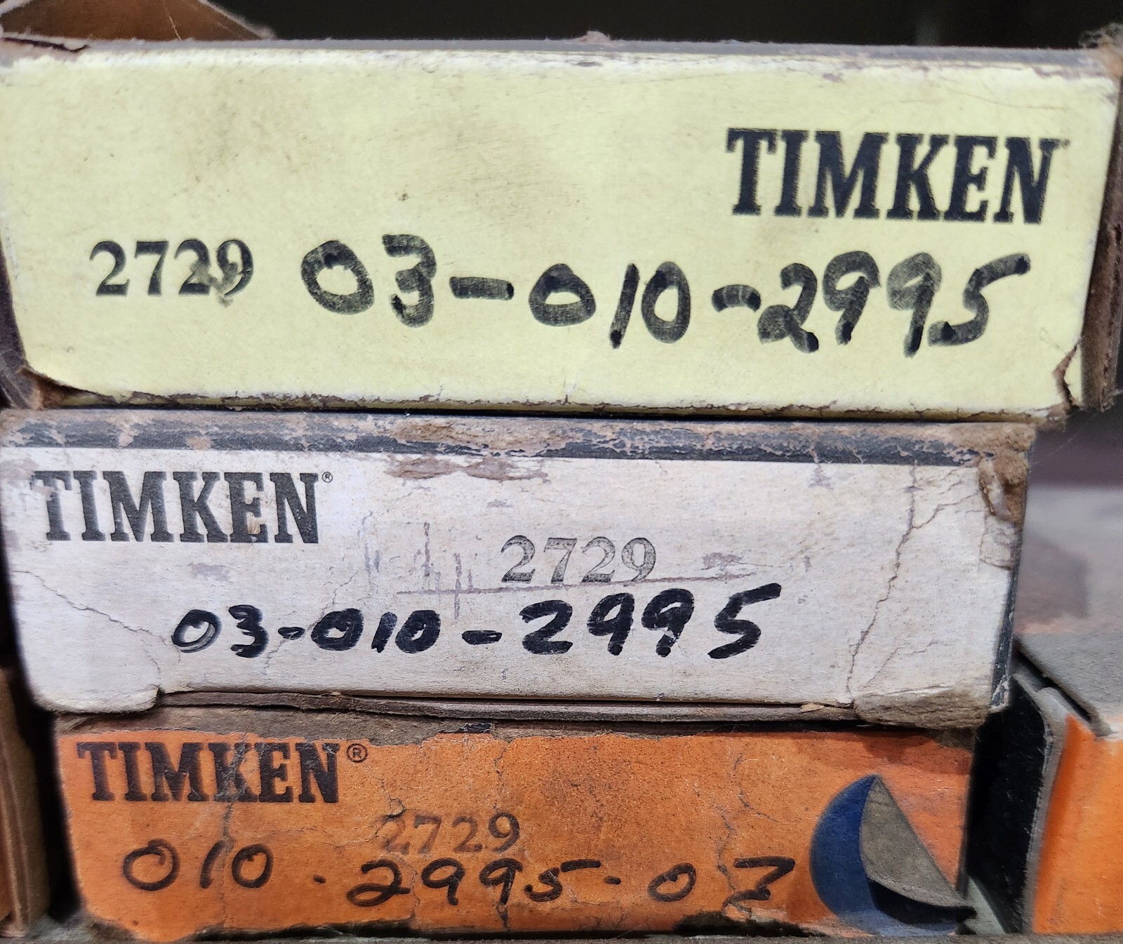 Timken Bearing 2729 in box - Qty 3 Available | eBay