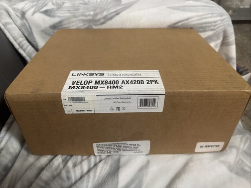 Linksys MX8400-RM2 AX4200 Velop Mesh WiFi 6 Router System 2-Pack - White -refurb 745883810048| eBay