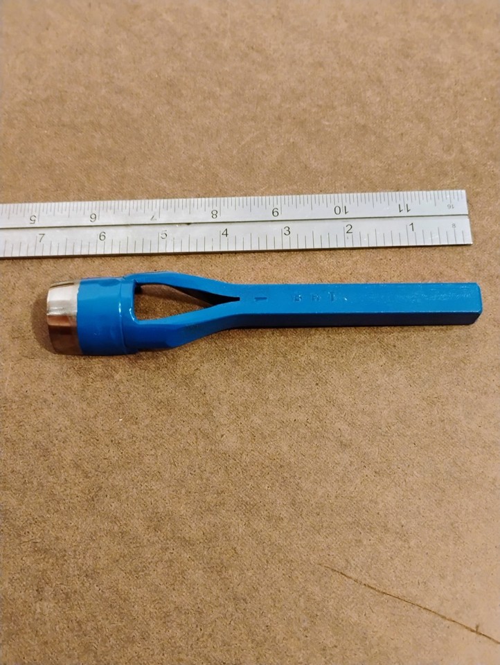 1" Round Strap End Punch | eBay