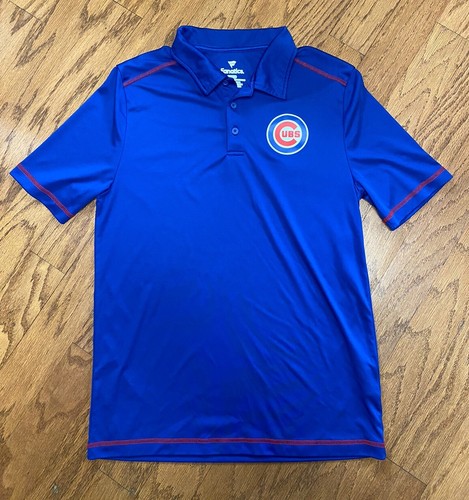 Chicago Cubs MLB Fanatics Mens MEDIUM Royal Blue Performance Stretch ...