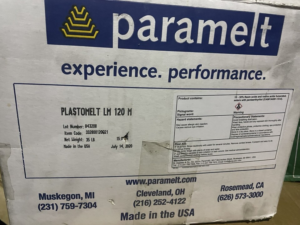 Paramelt Hot Melt Adhesive Glue Pellets for Edge Banding 35 Lb ...