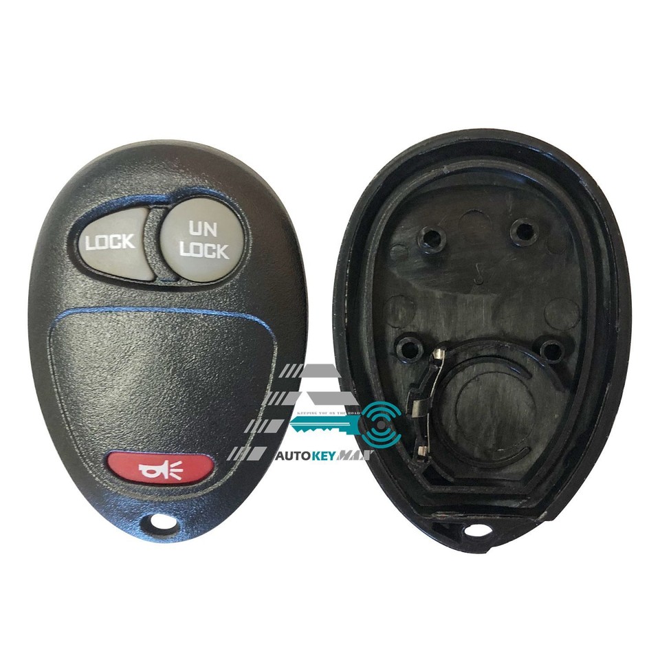 New Replacement Keyless Entry Remote Key Fob Shell Case 3 Button Pad ...