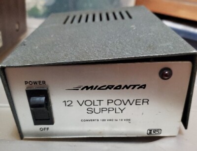 DC Power Supplies - Micronta Regulated 12 Volt Power Supply