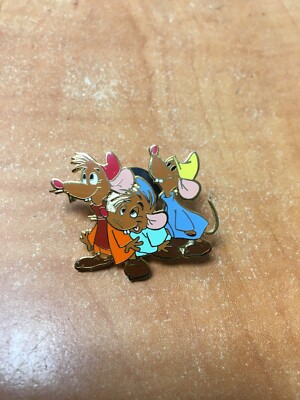 Disney - Cinderella Mice - Luke Jaq & Mart 2002 Core Pin s1 | eBay