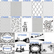 Crafts Too A6 Embossing Folder DECORATIONS - CTFD3073 for sale online ...