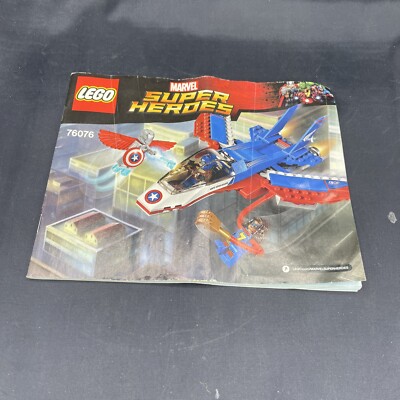 LEGO Marvel Super Heroes 76076 Instruction Manual Only | eBay