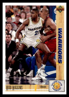 1991 Upper Deck #261 Rod Higgins Golden State Warriors | eBay