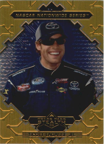 2009 Press Pass Stealth Chrome - Brushed Metal #40 Scott Lagasse Jr ...