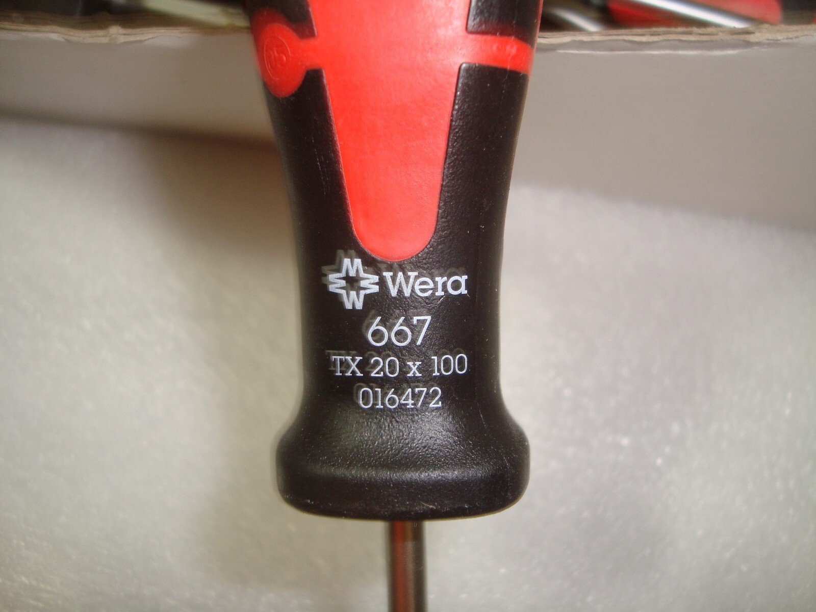 Wera TX Drivers series 667,choose of sizes TX6,TX8,TX10,TX20 & TX25 ...