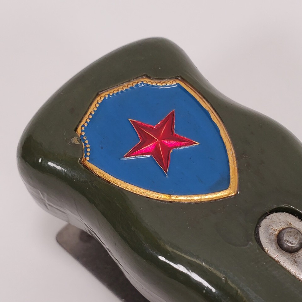 Vintage Chinese Military Police Dagger Retractable Blade Safety Lock ...