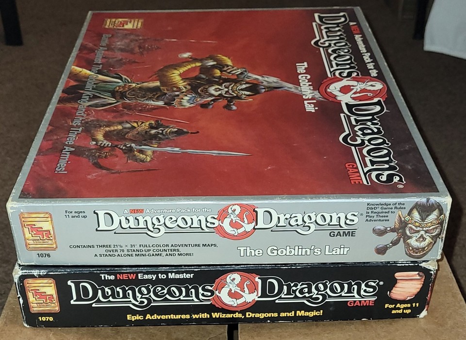 TSR Dungeons & Dragons Game + TSR Dungeons and Dragons The Goblin's ...
