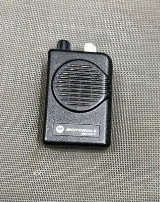 Motorola Minitor V Single Channel VHF - Black | eBay