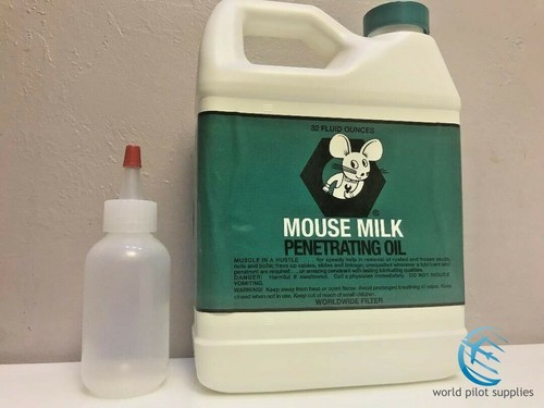 MOUSE MILK PENETRATING OIL 32 Oz from Worldwide Filter w/ FREE DROPPER ...