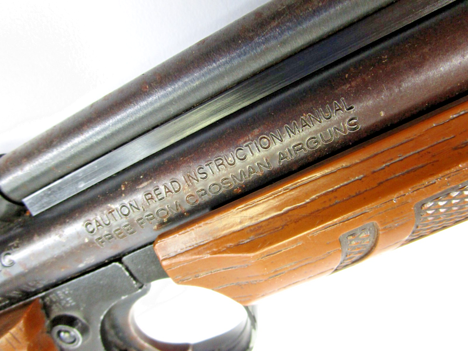 READ Vintage Crosman Pump Air Gun Model 1377 American Classic 1 shot ...