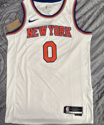 Donte Divincenzo Jersey New York Knicks White Large Mens #0 | eBay
