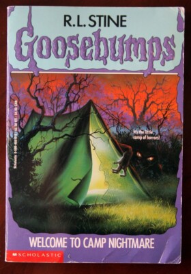 GOOSEBUMPS Welcome to Camp Nightmare by R.L. Stine 1993 Apple Paperback ...