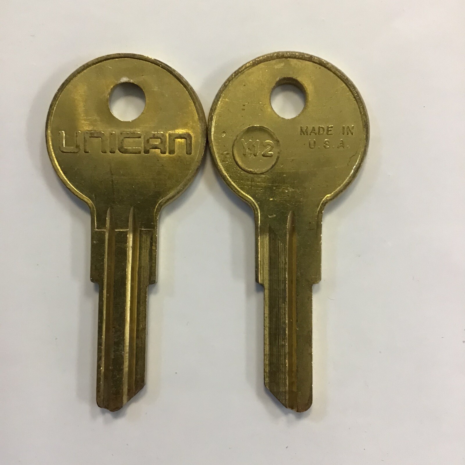 lot of 16 Y12, O1122A Yale Key uncut blanks | eBay