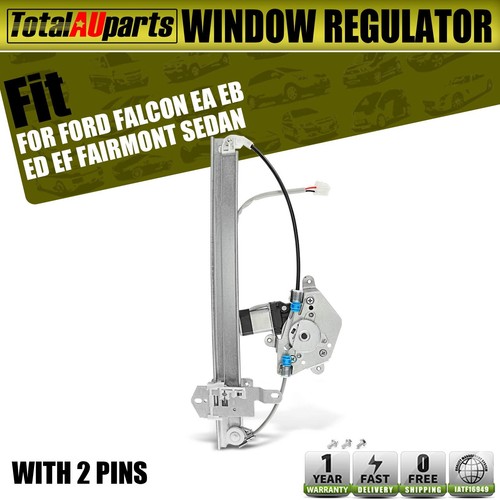 1x Rear Left Window Regulator W/ Motor for Ford Falcon Fairmont EA EB ...