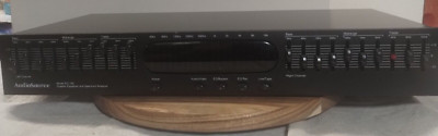 AudioSource EQ 100 Graphic Equalizer and Spectrum Analyzer - Black | eBay