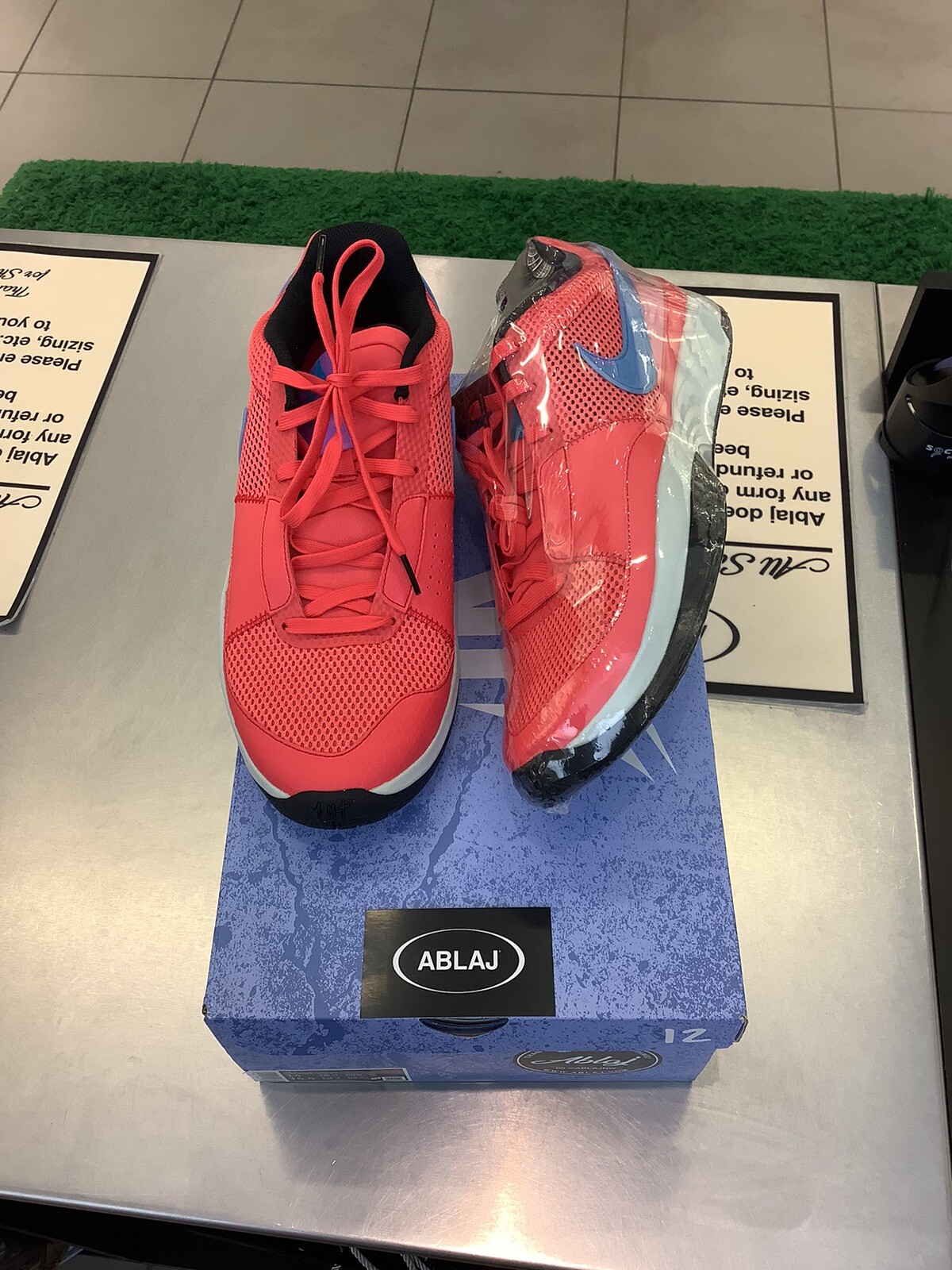 Nike Ja 1 Ember Glow Fuel Ja Morant DR8785-800 Size 14 - Gem