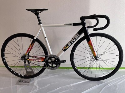 Cinelli Vigorelli Caleido 54cm Custom Built Track Bike | eBay