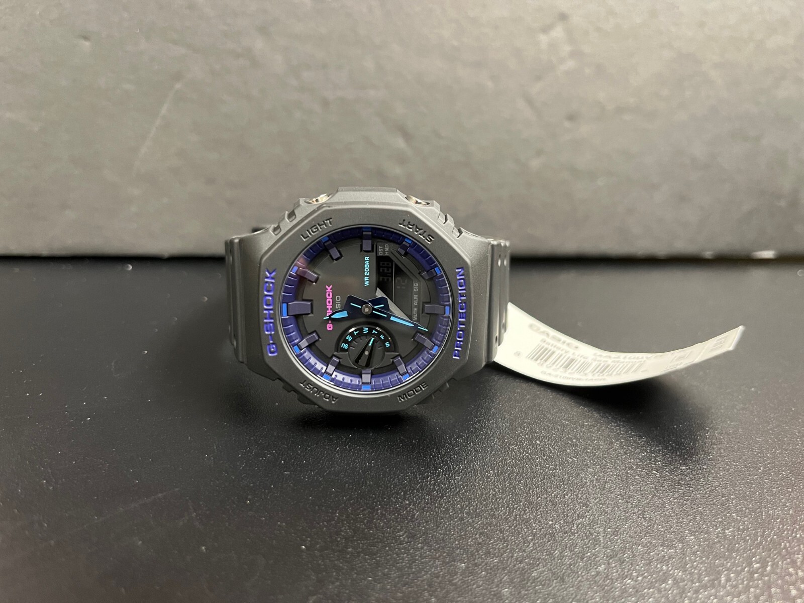 Casio G-Shock GA2100VB-1A Men's Watch Black Analog-Digital Watch NWT