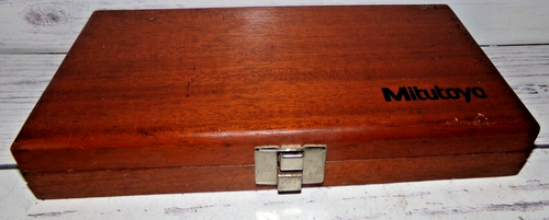 Mitutoyo Micrometer and Caliper Set EMPTY Wooden Box Only | eBay