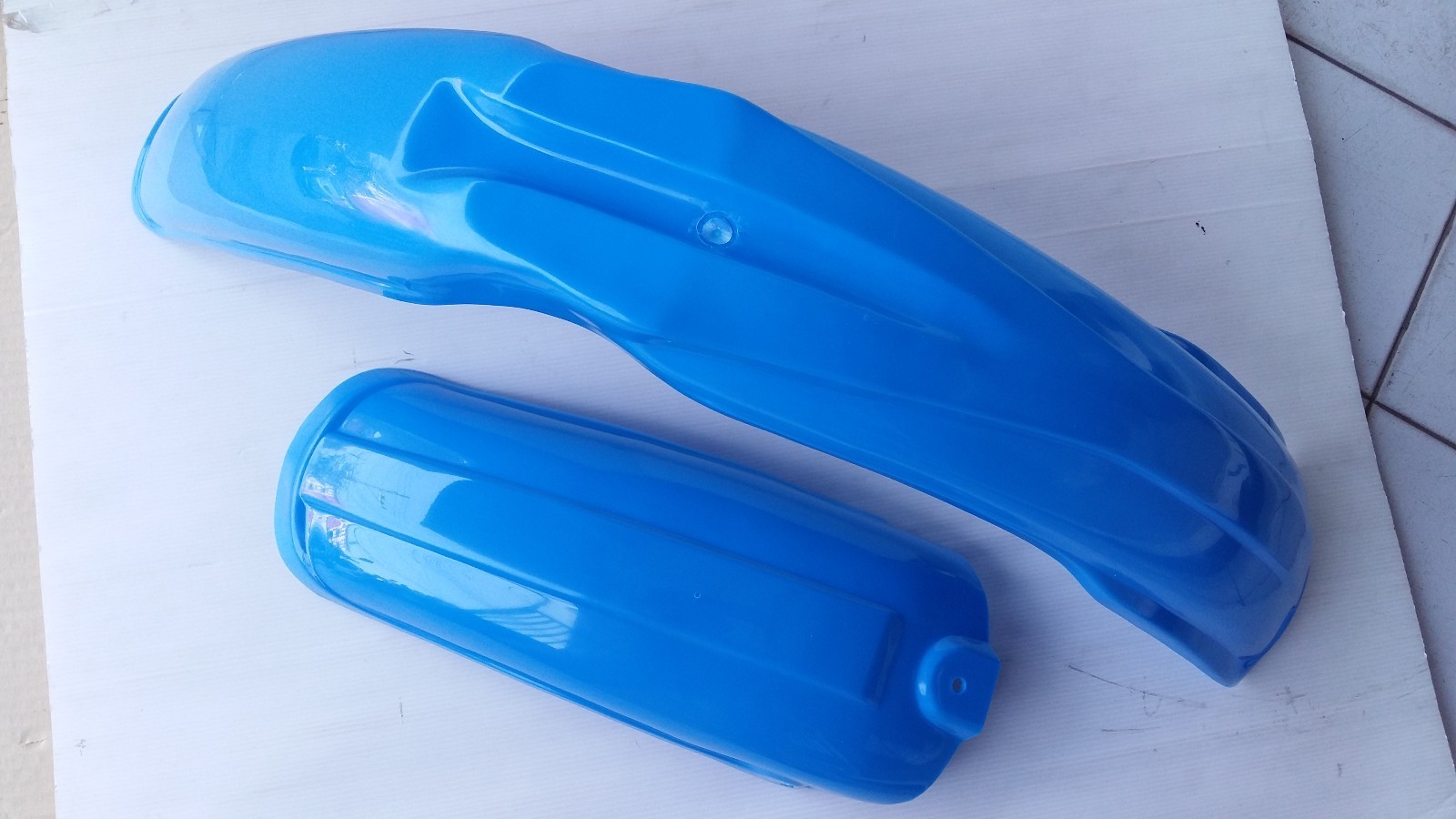 Fit YAMAHA YZ125 YZ100 YZ250 Front & Rear Fender "BLUE SET" #BI1194# | eBay