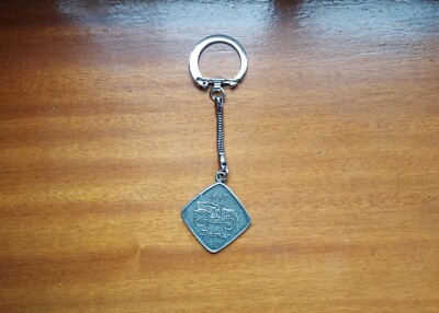 Vintage Original Metallic Daimler Advertising Keychain | eBay