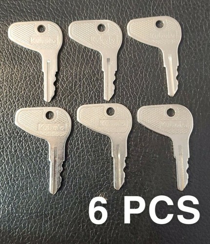 6 Keys for Kubota LGM Series Mahindra Mitsubishi H32412 35260-31852 *KR ...
